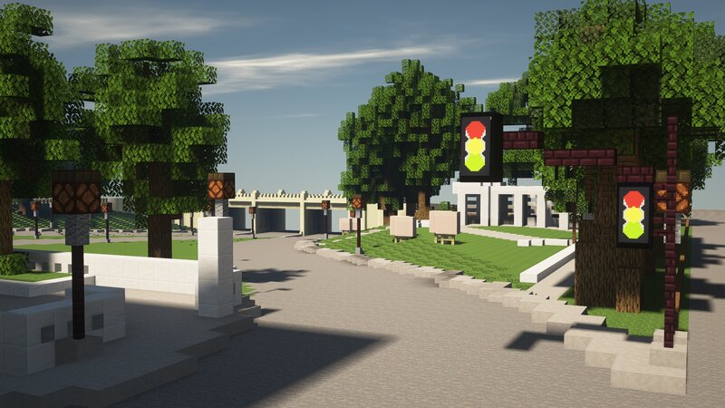 Dealey Plaza (JFK Memorial) V2 [READ DESCRIPTION] Minecraft Map