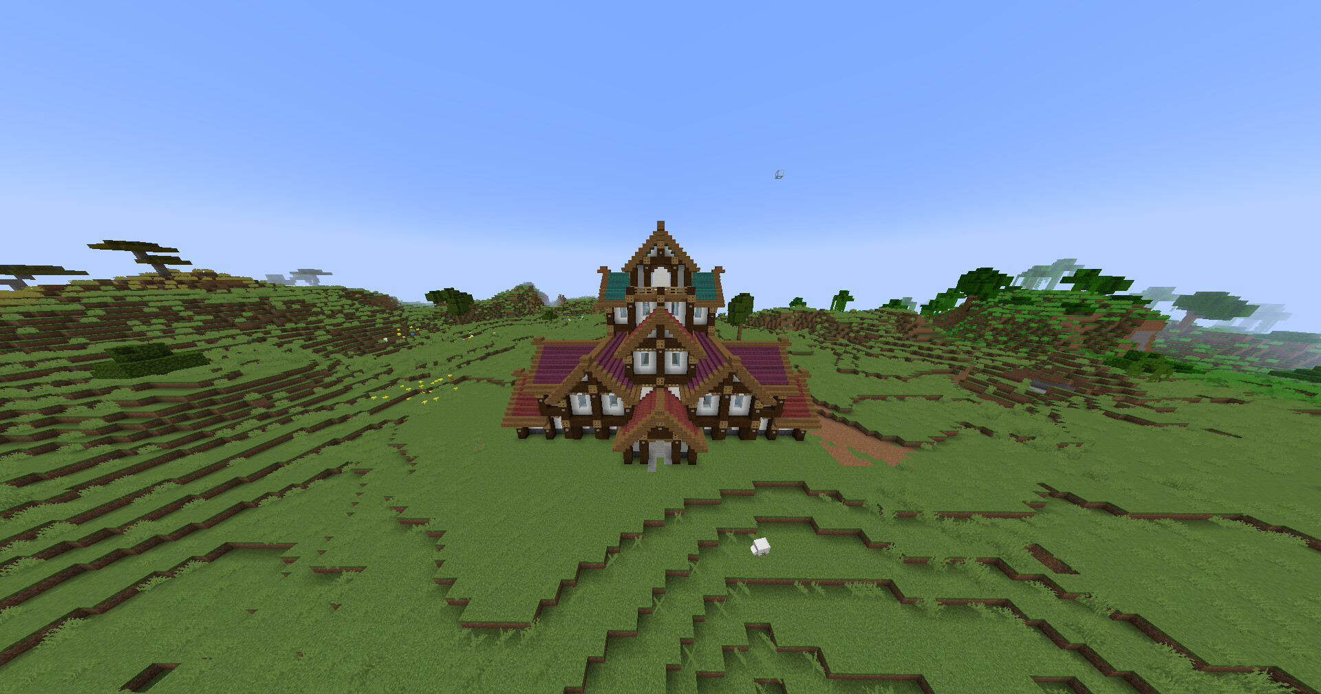 Meeting Hall / Guild Hall Minecraft Map