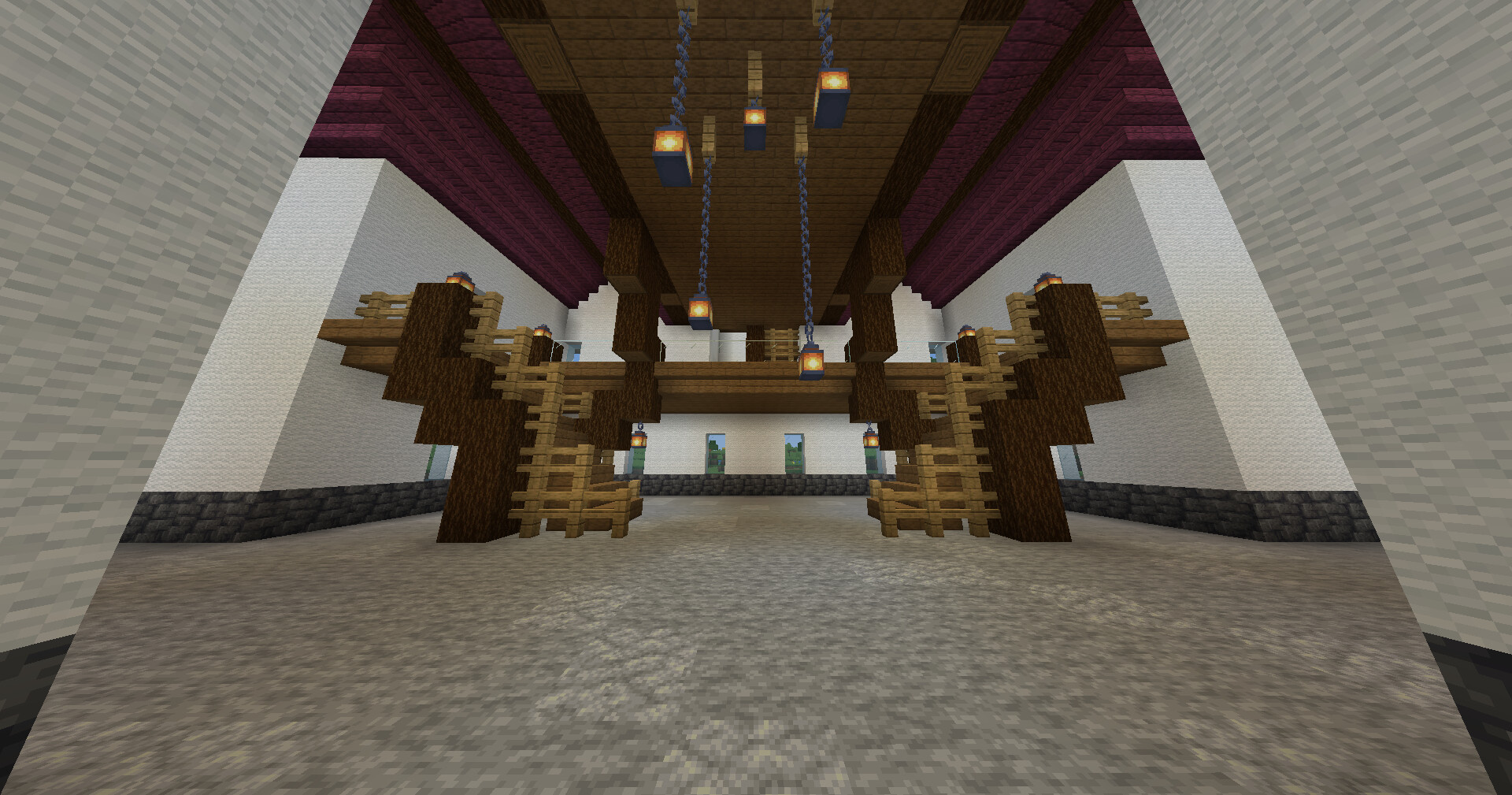 Meeting Hall / Guild Hall Minecraft Map