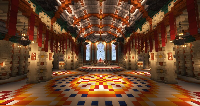 Palace oasis Minecraft Map