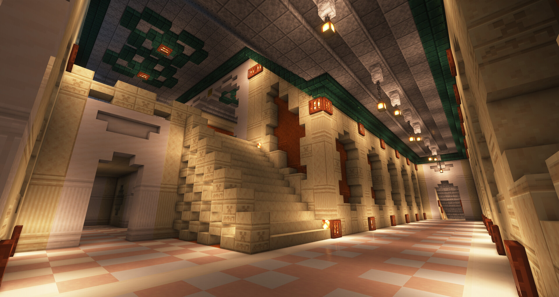 Palace oasis Minecraft Map