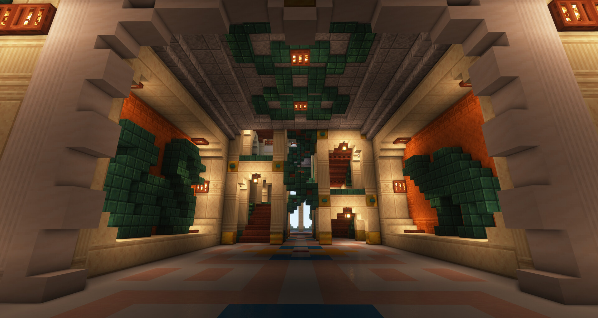 Palace oasis Minecraft Map