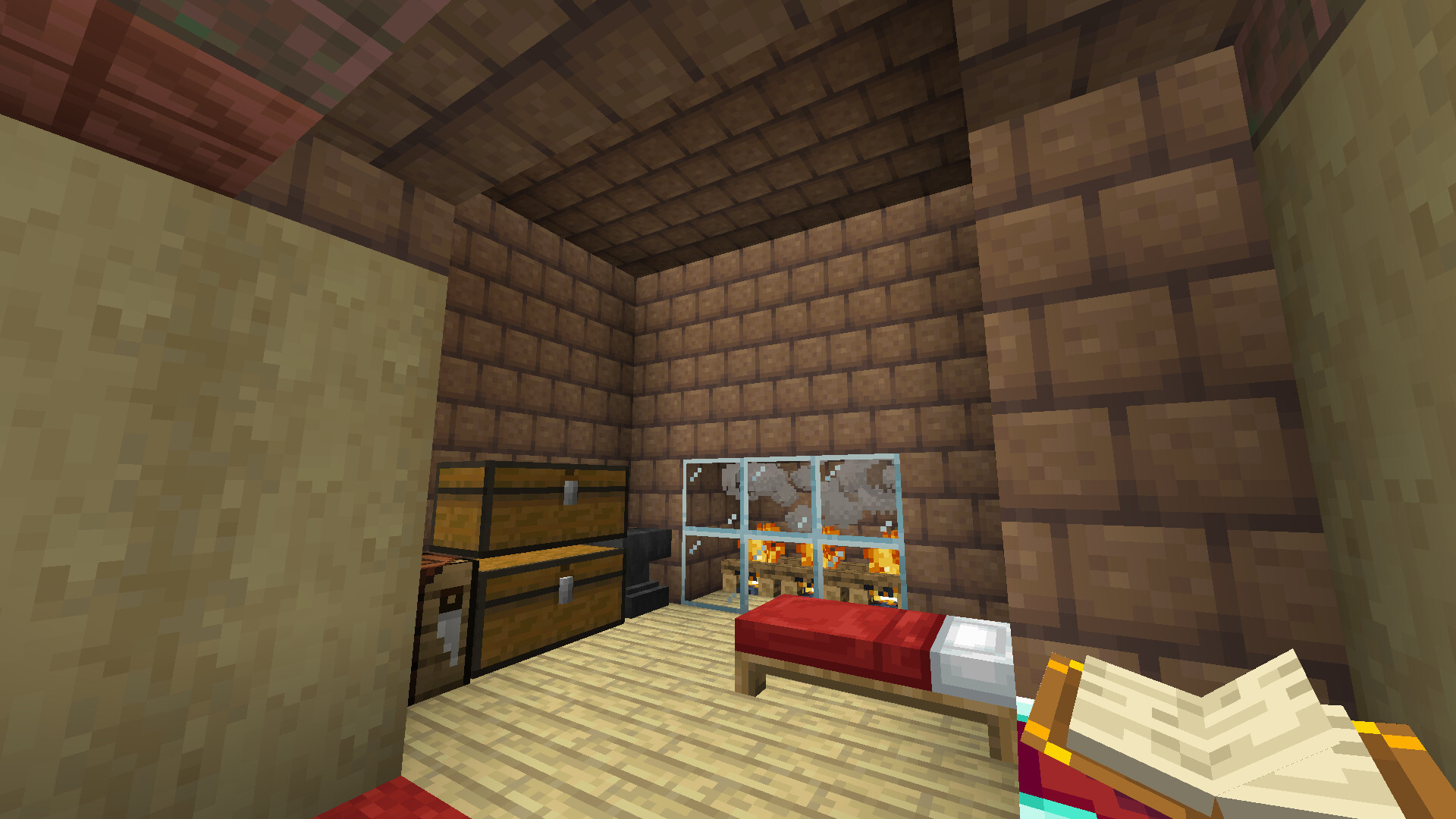 Mud Brick Modern Starter Hut Minecraft Map