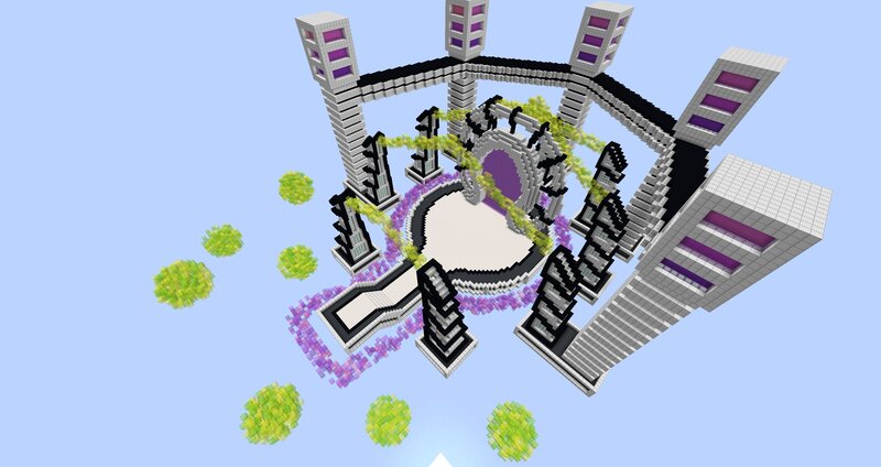 BEYOND | Futuristic Hub Minecraft Map