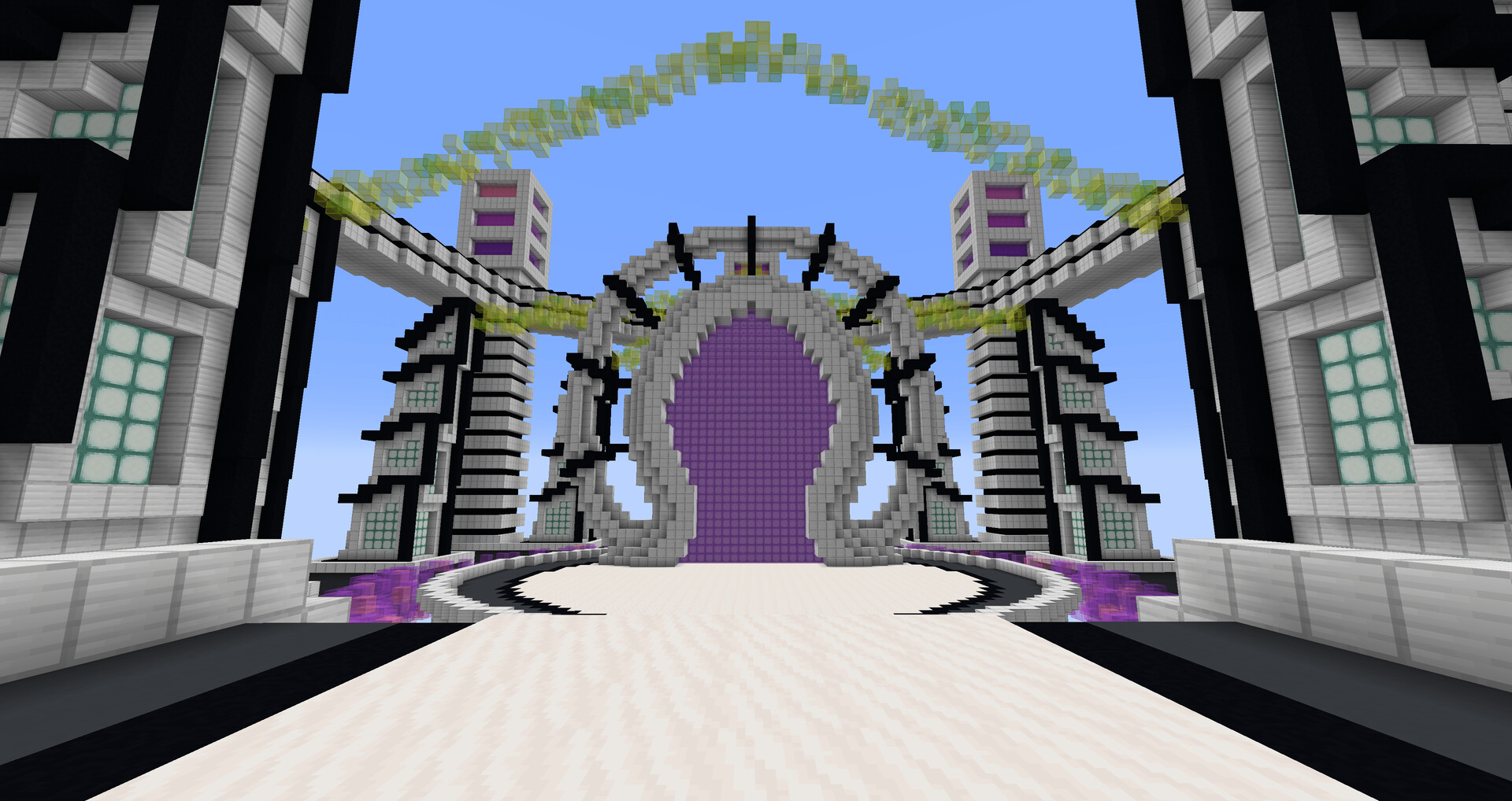 BEYOND | Futuristic Hub Minecraft Map