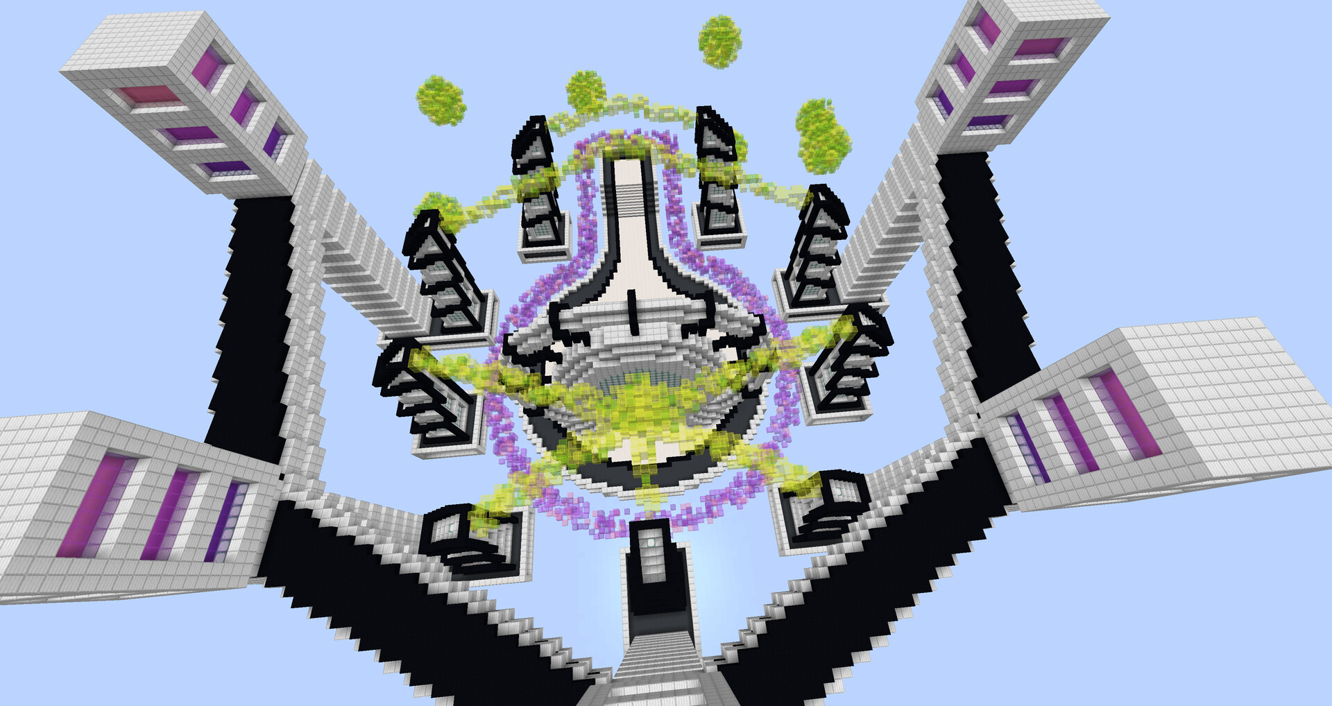 BEYOND | Futuristic Hub Minecraft Map
