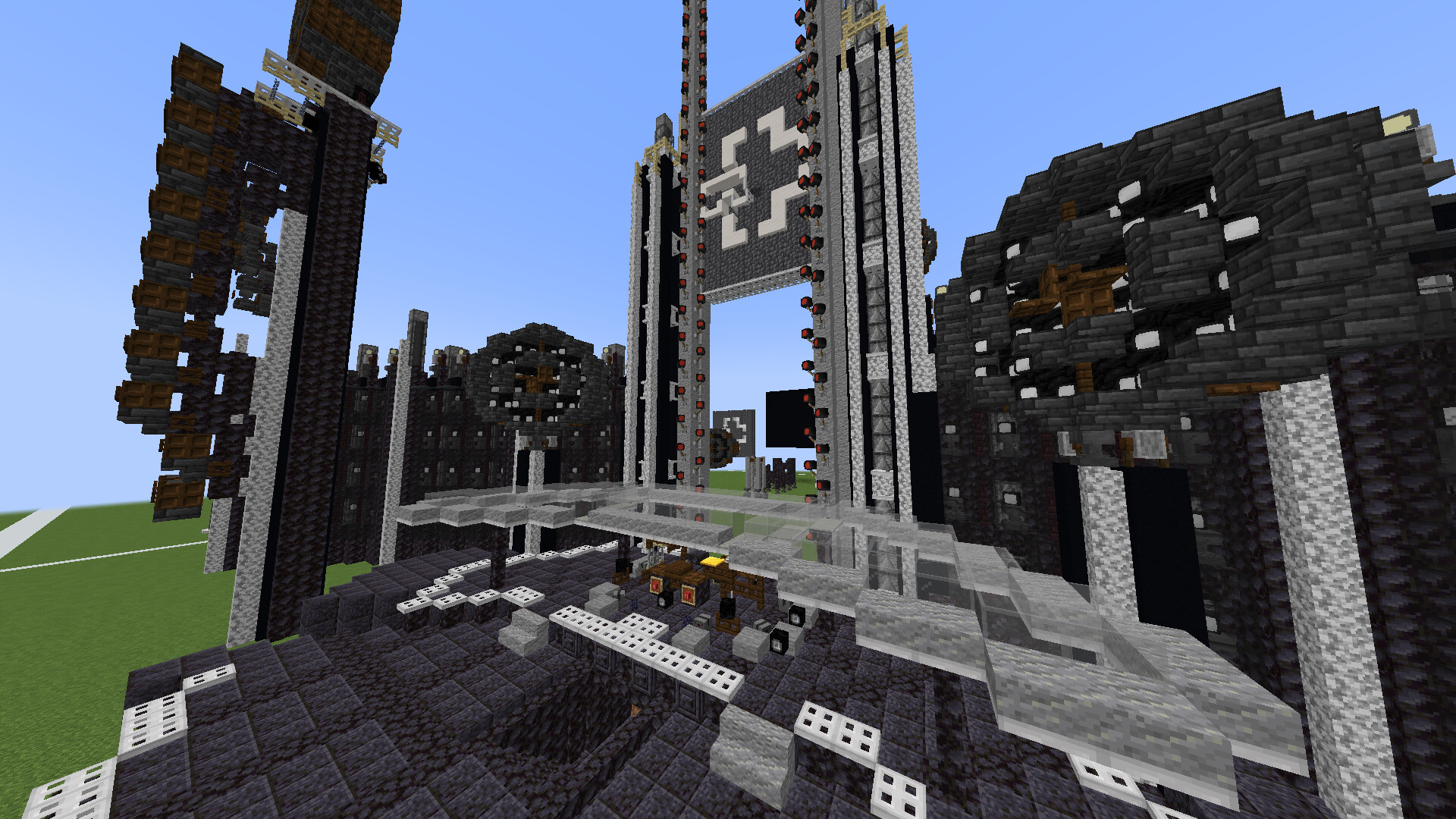 Rammstein Bühne / Stage Minecraft Map