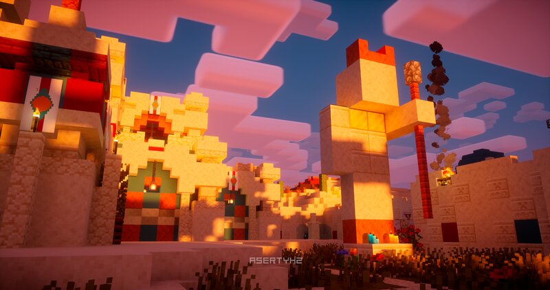 Al-Sarum Desert City |PREVIEW| Пустынный город Аль-Сарум Minecraft Map