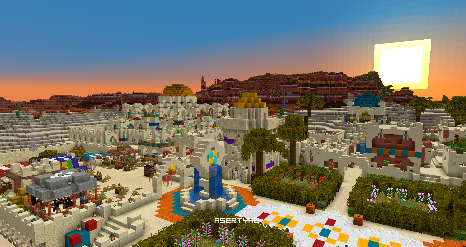 Al-Sarum Desert City |PREVIEW| Пустынный город Аль-Сарум Minecraft Map