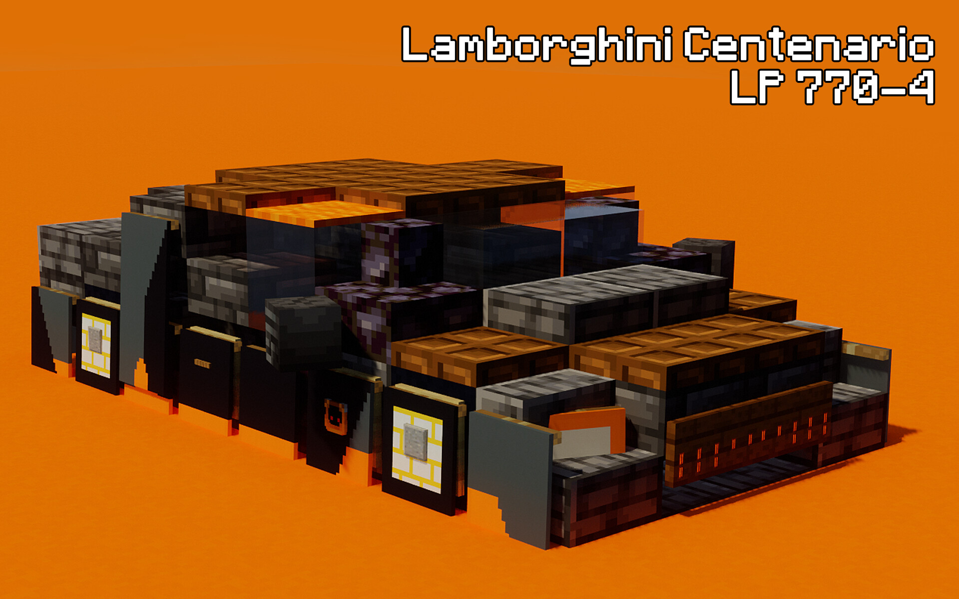 Lamborghini Centenario LP 770-4 Minecraft Map