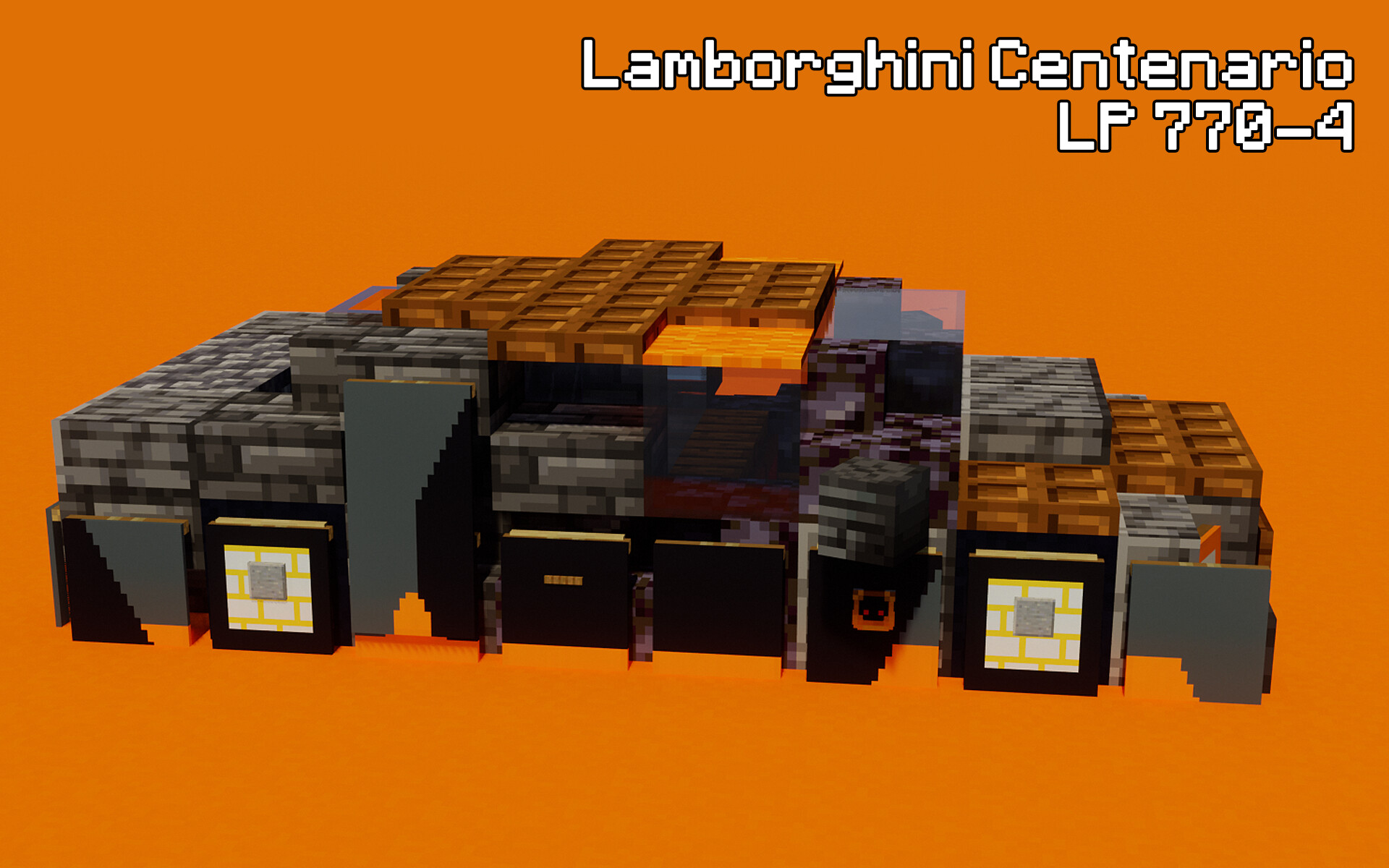 Lamborghini Centenario LP 770-4 Minecraft Map