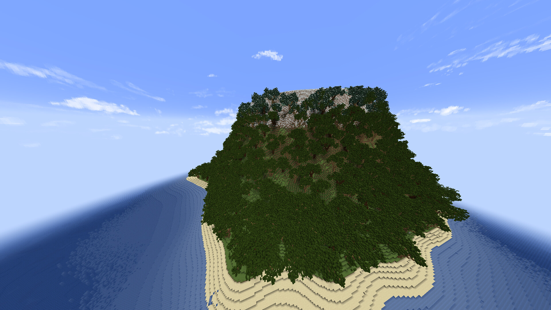 Volcano Minecraft Map