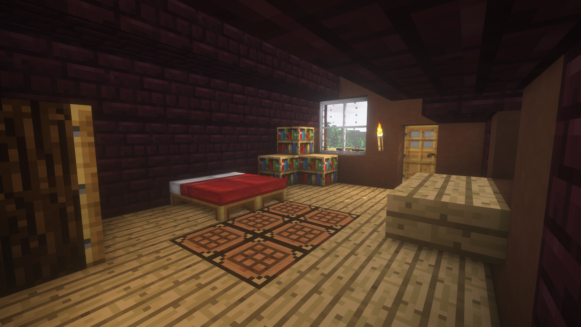 Manoir Frigiel et Fluffy Minecraft Map