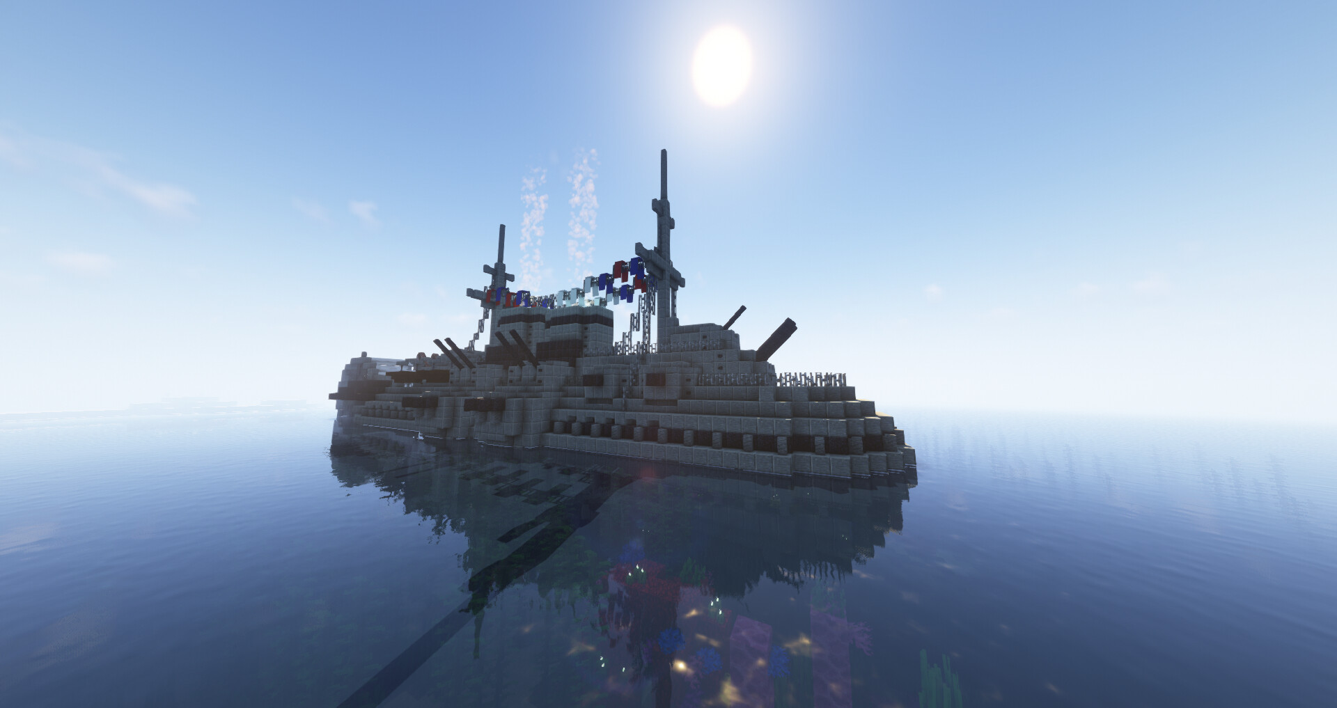 Daewon Military Steamship Minecraft Map