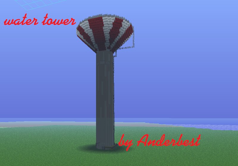 WATER TOWER REALISTIC by Anderbest Minecraft Map