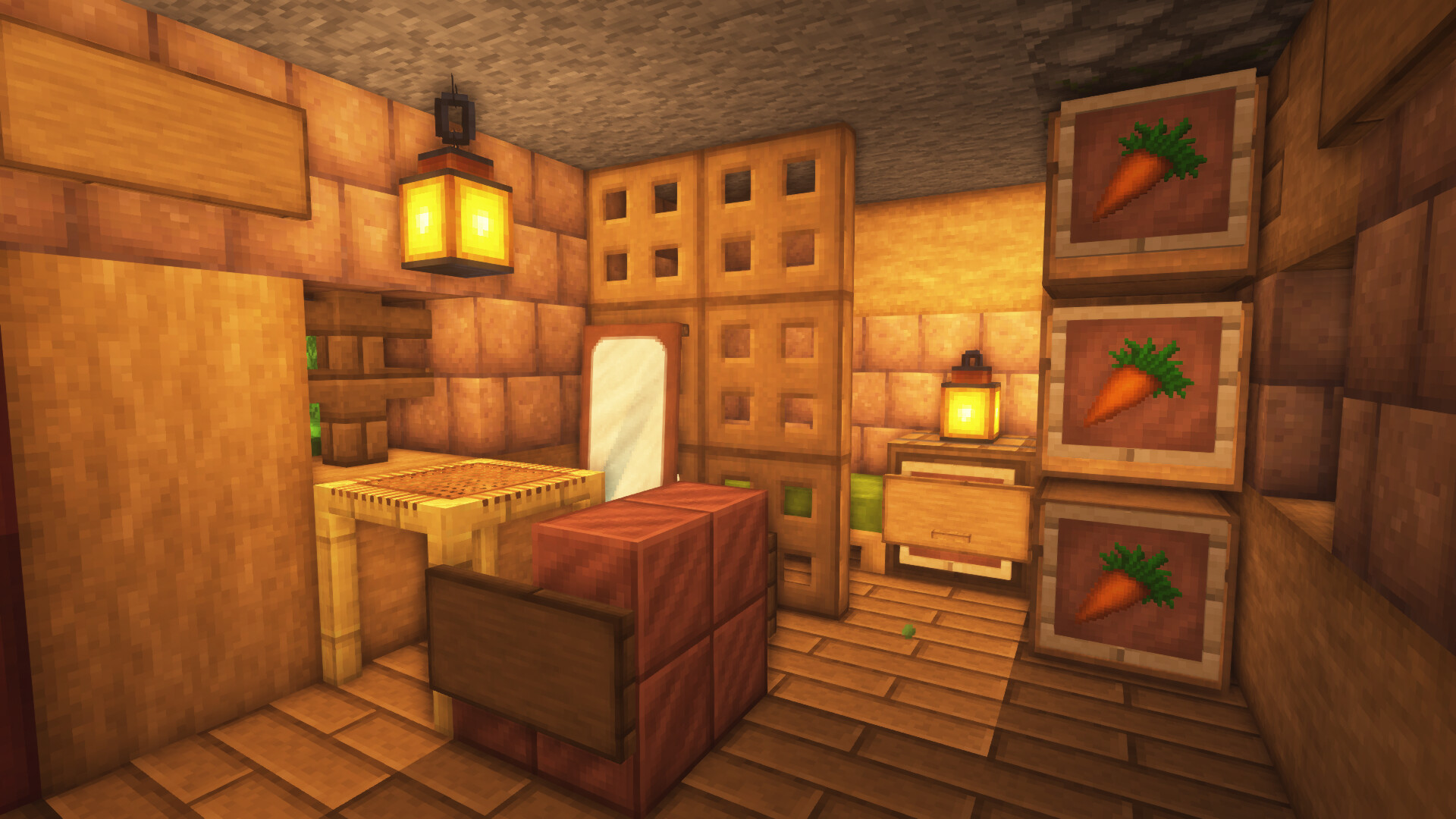 How to build a Tiny Base + Interior Minecraft Map