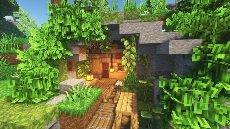 How to build a Tiny Base + Interior Minecraft Map