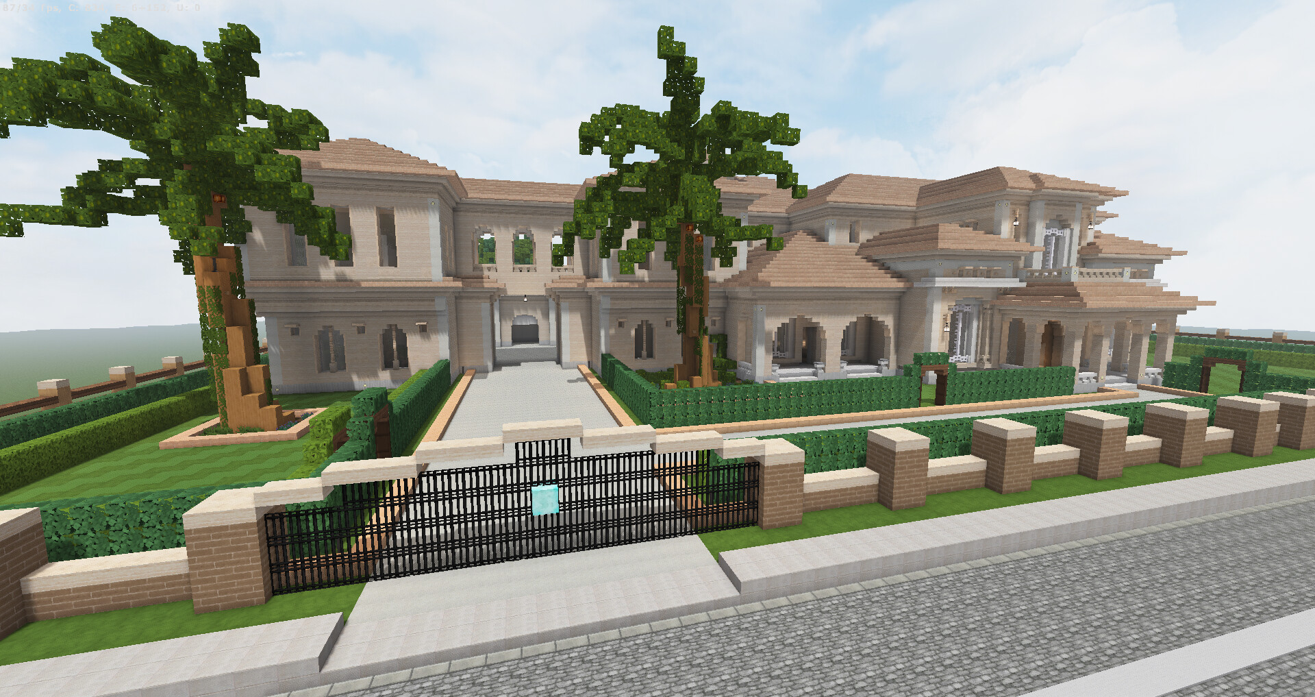 Mediterranean Mansion (World Download) Minecraft Map