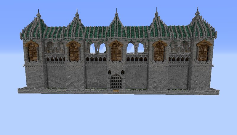 duel map green castle Minecraft Map