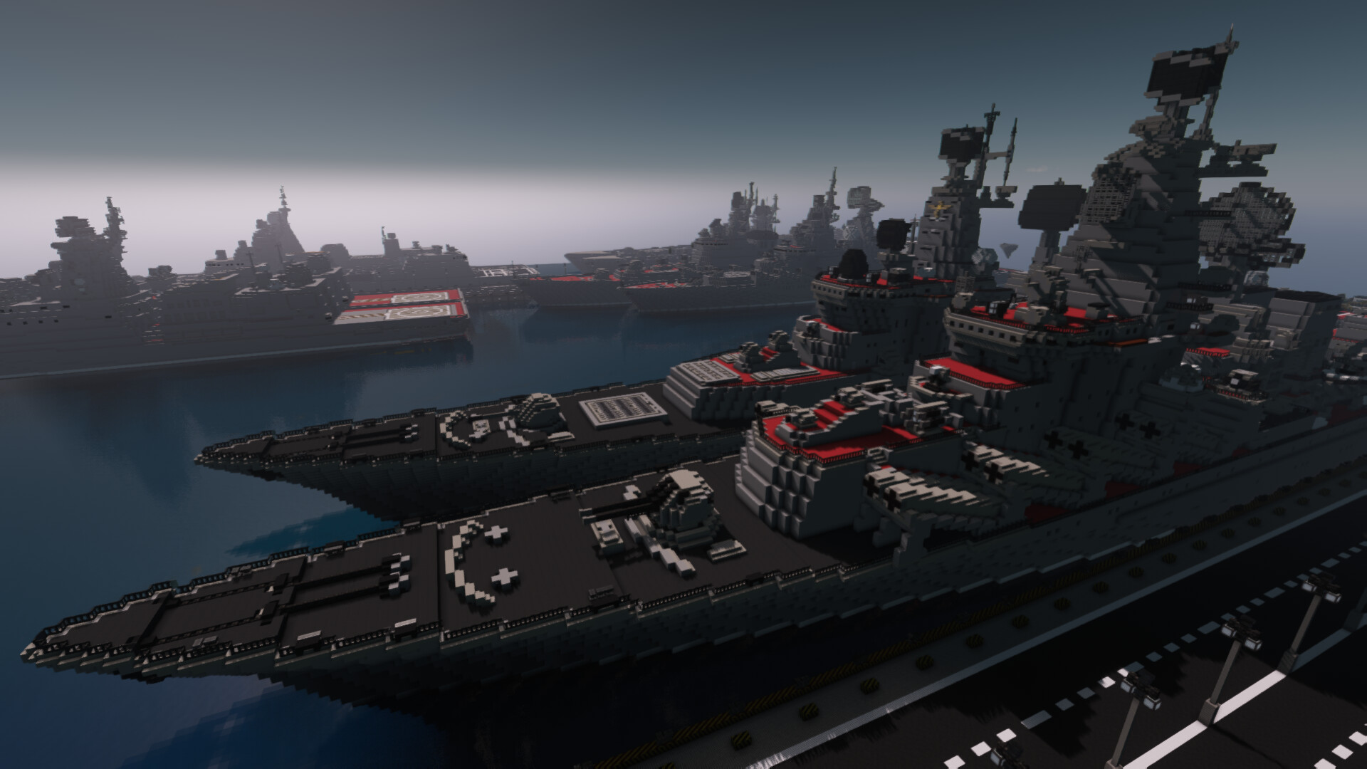 Rusian Navy Slava-class Cruiser (Modern Upgrade) Minecraft Map