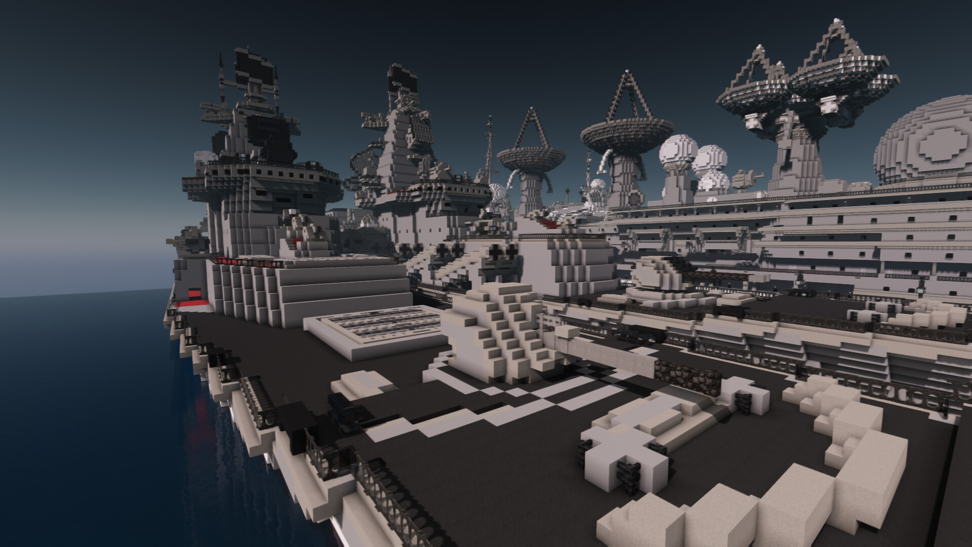 Rusian Navy Slava-class Cruiser (Modern Upgrade) Minecraft Map