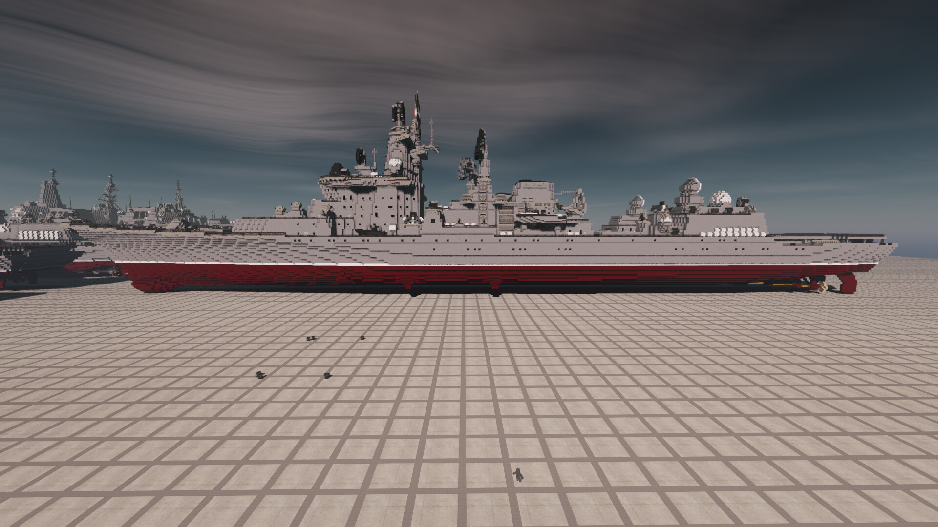 Rusian Navy Slava-class Cruiser (Modern Upgrade) Minecraft Map