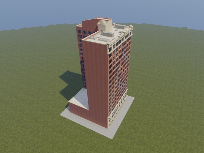 Hampton Inn Downtown Dallas // ERT Minecraft Map