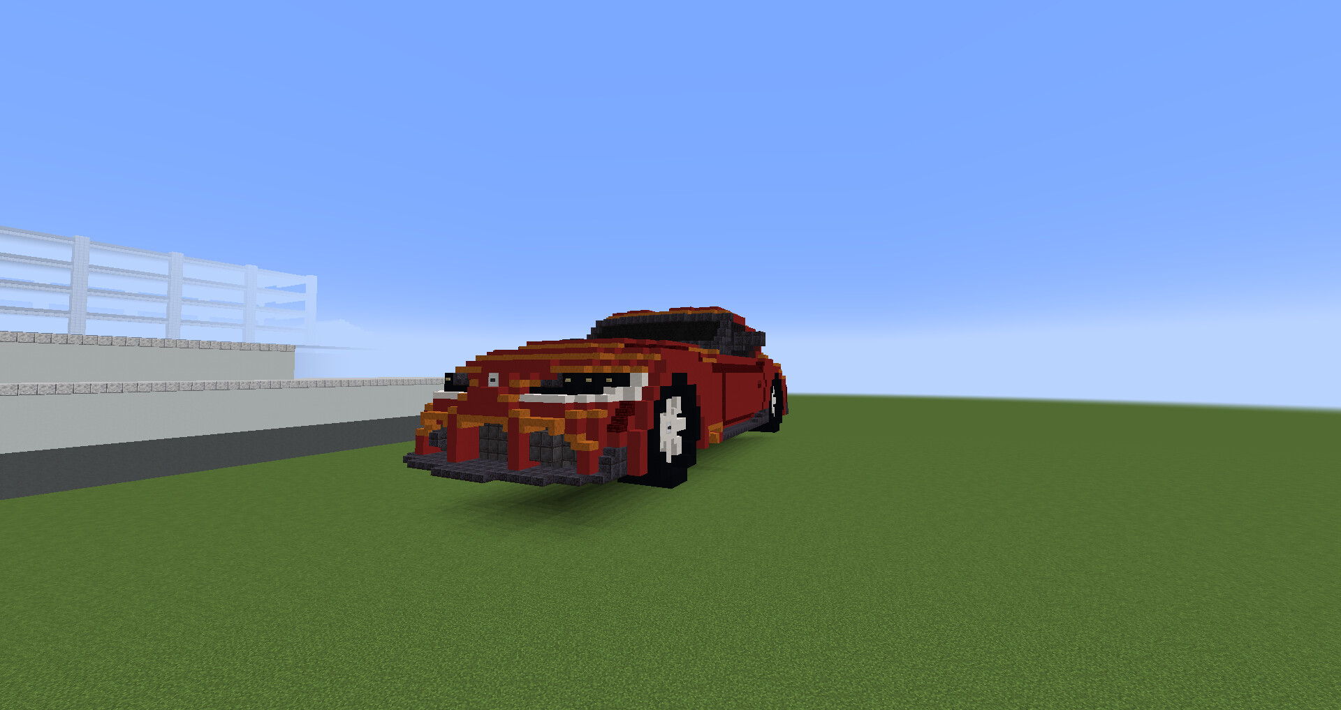 Toyota Supra Mk5 Minecraft Map