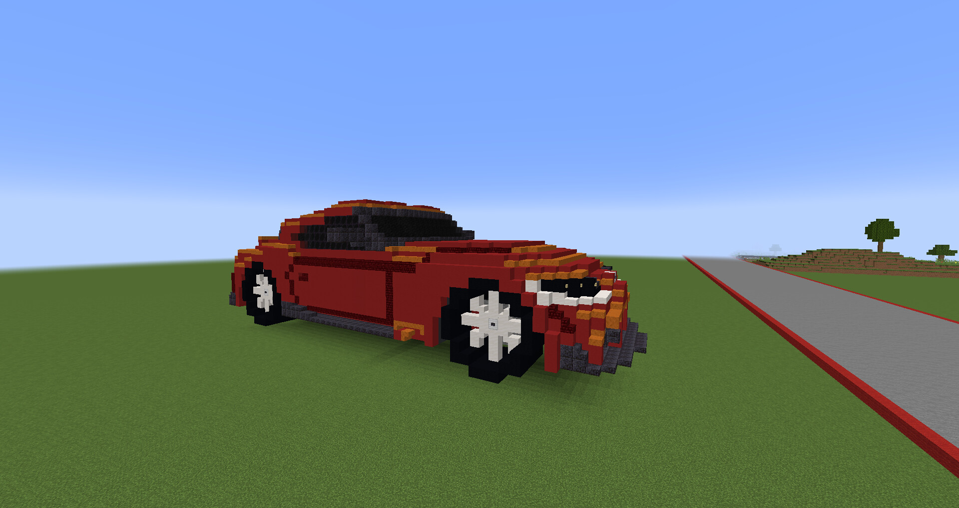 Toyota Supra Mk5 Minecraft Map