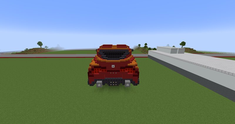 Toyota Supra Mk5 Minecraft Map