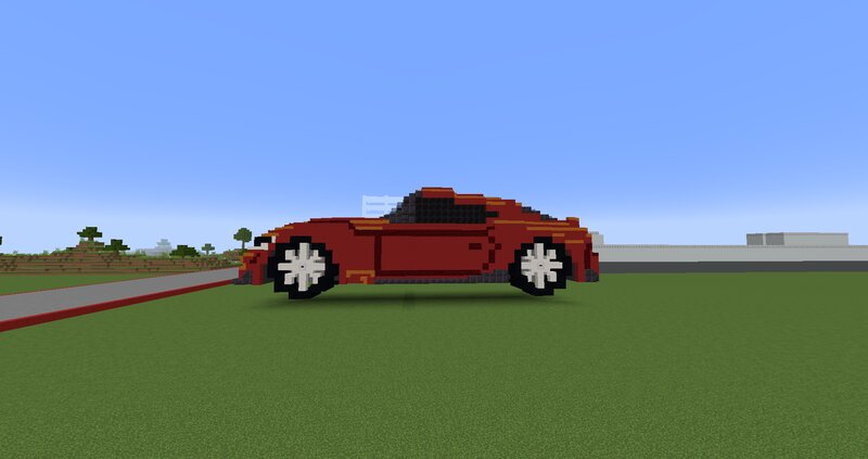 Toyota Supra Mk5 Minecraft Map