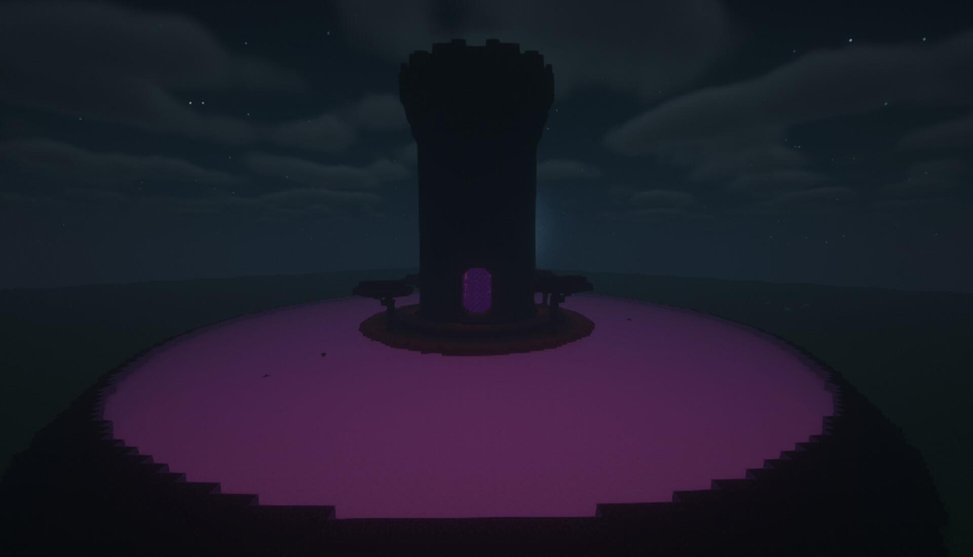 Nether portal Minecraft Map