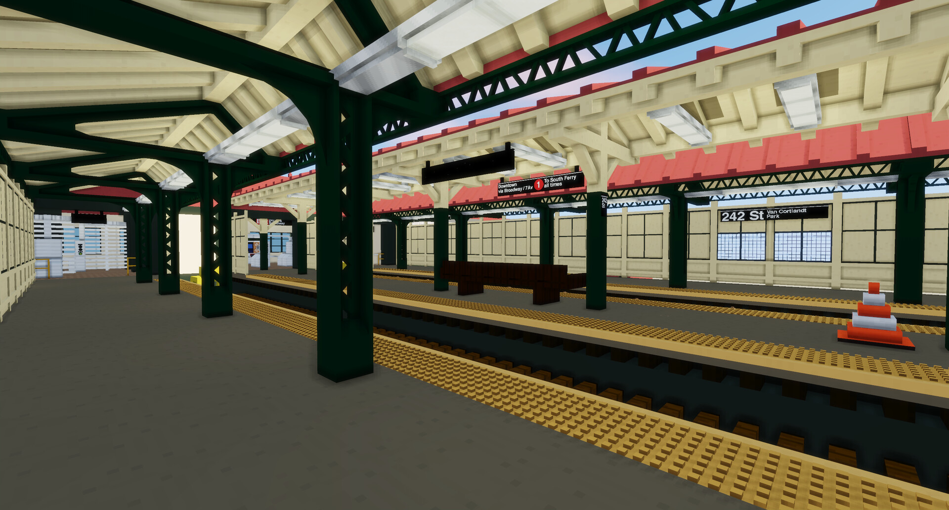 Minecraft MTA (Predecessor to Minecraft NYC Subway 3) Minecraft Map