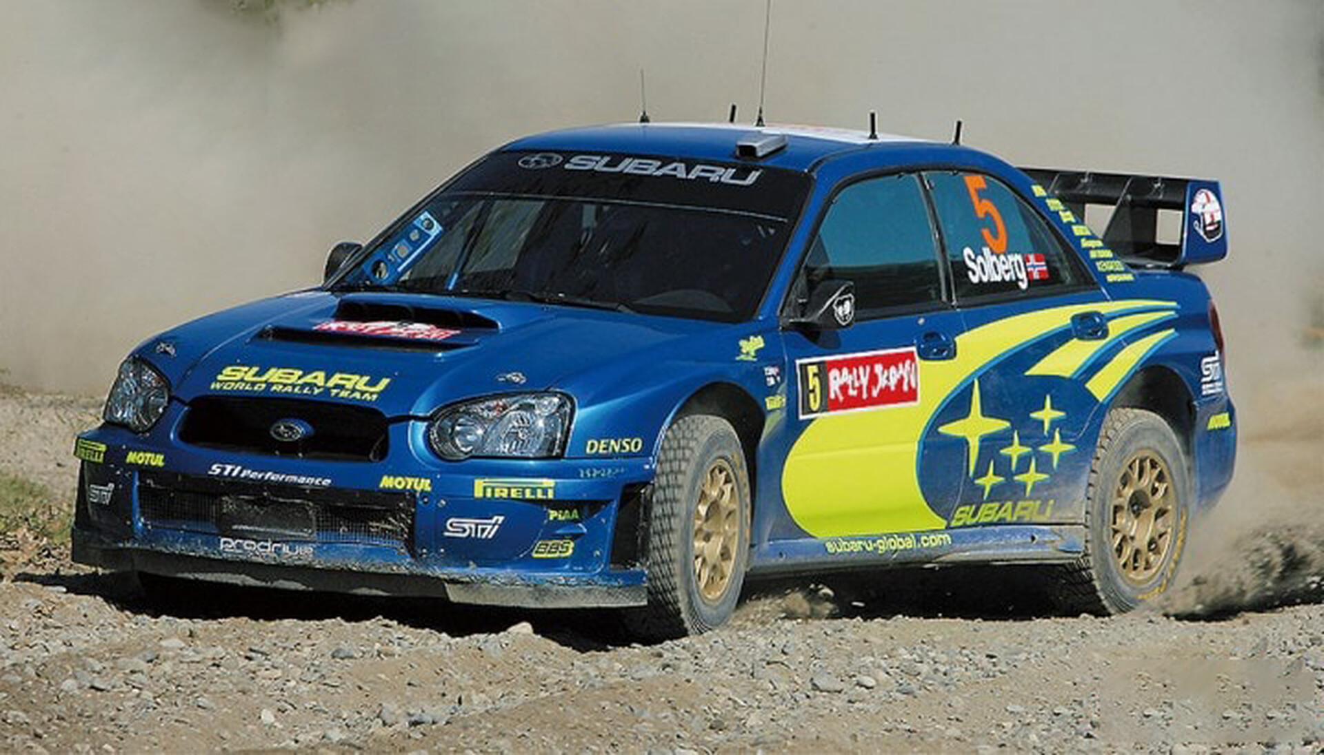 Subaru Impreza WRC 2005 Minecraft Map