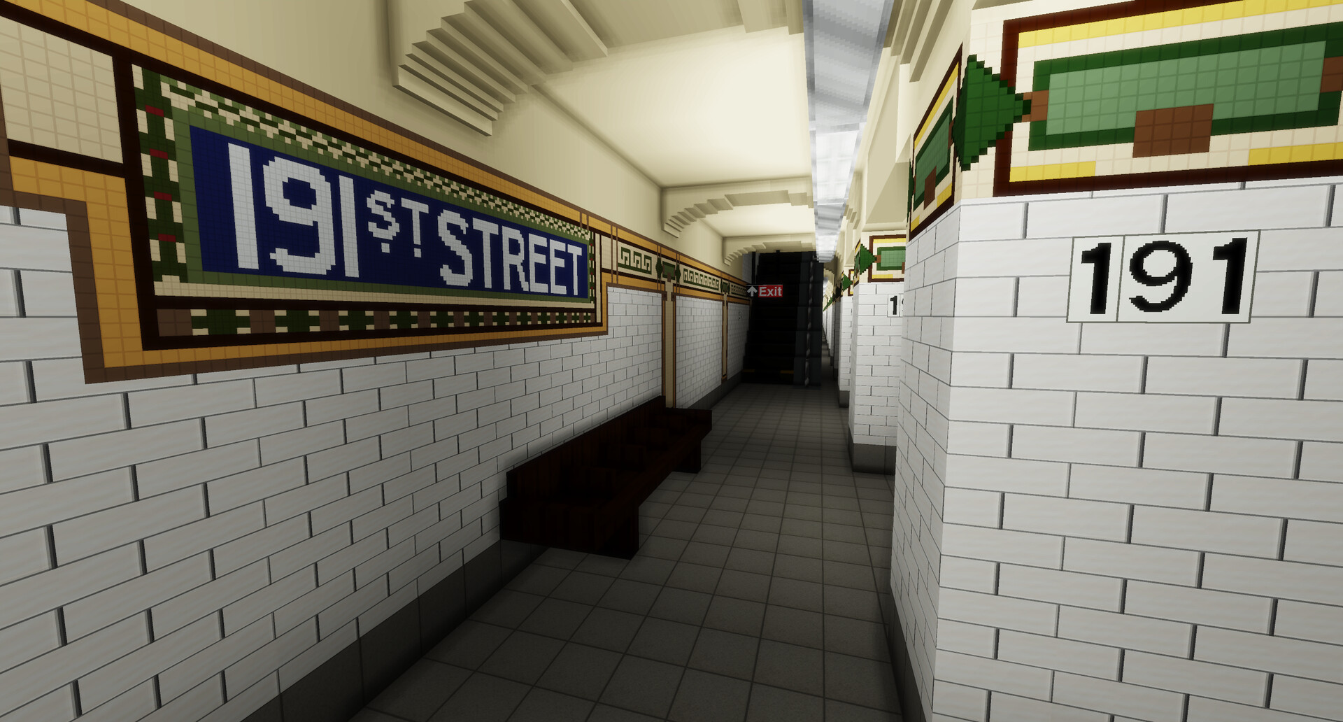 Minecraft MTA (Predecessor to Minecraft NYC Subway 3) Minecraft Map