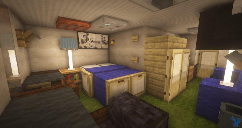 MV Blizzard (1989) | Full Interior | Full Interior | Download Minecraft Map