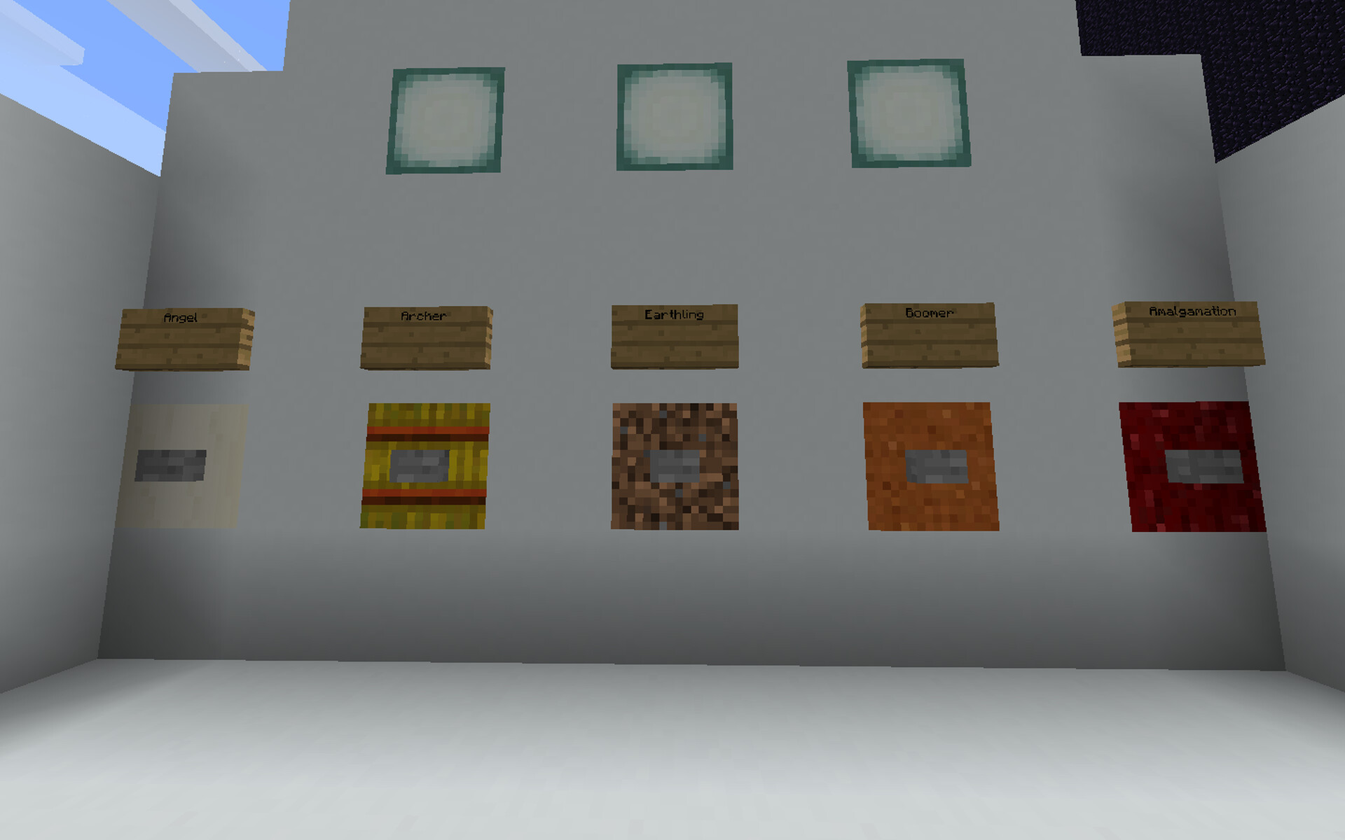 Knock-Block (PVP) Minecraft Map