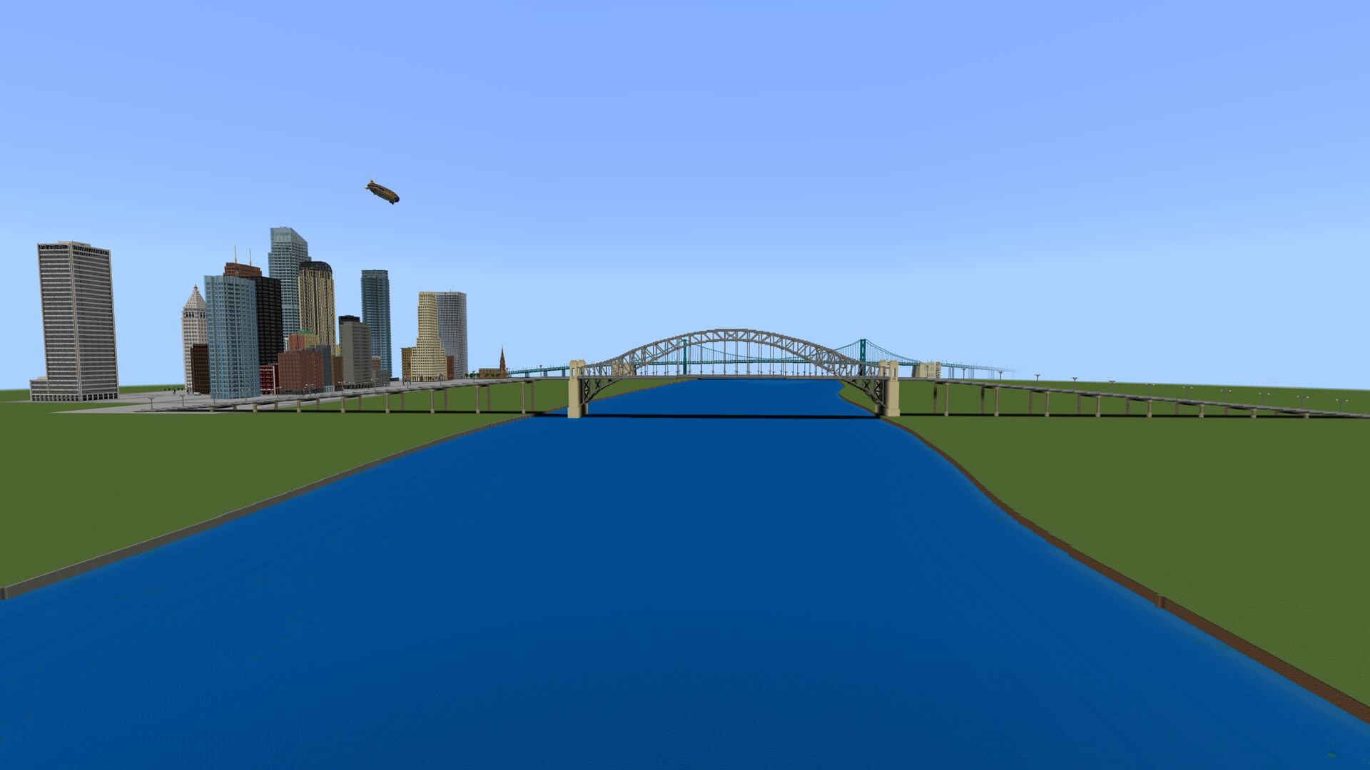 Through arch bridge (Lukeville) Minecraft Map