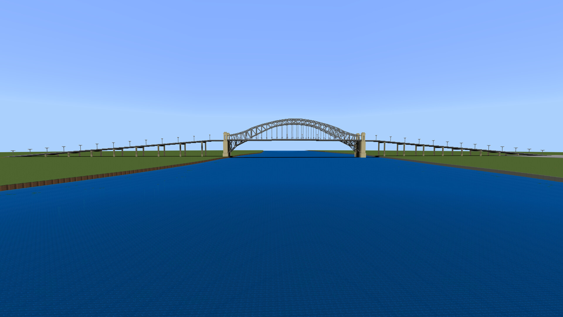 Through arch bridge (Lukeville) Minecraft Map