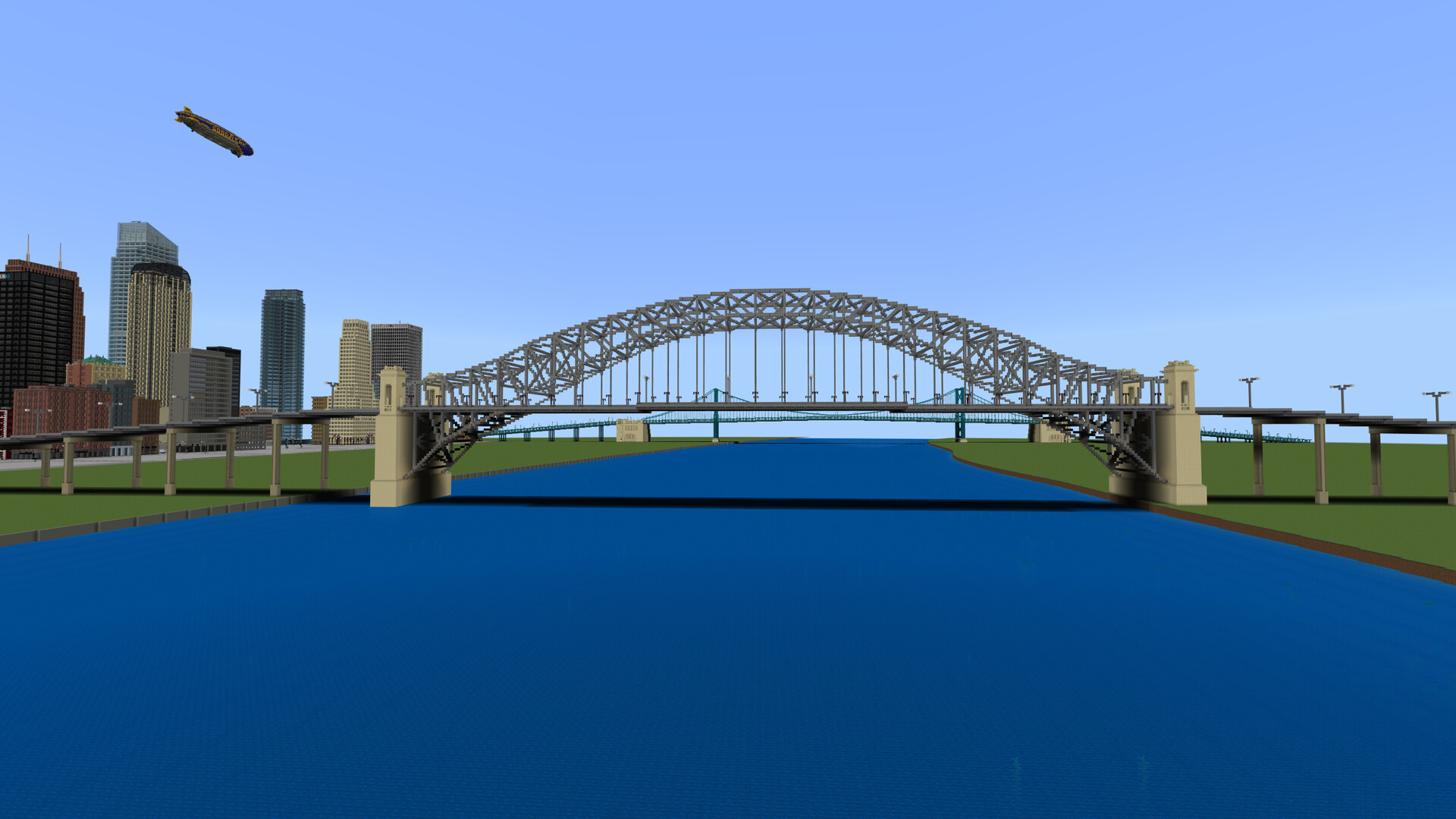 Through arch bridge (Lukeville) Minecraft Map