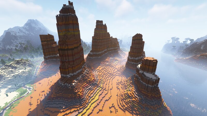 Alpha Centauri Moon - Custom Terrain [2k] Minecraft Map