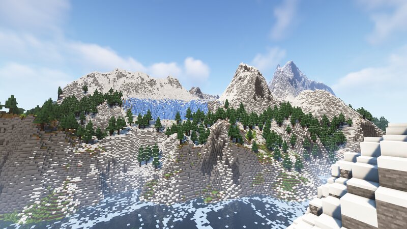 Alpha Centauri Moon - Custom Terrain [2k] Minecraft Map