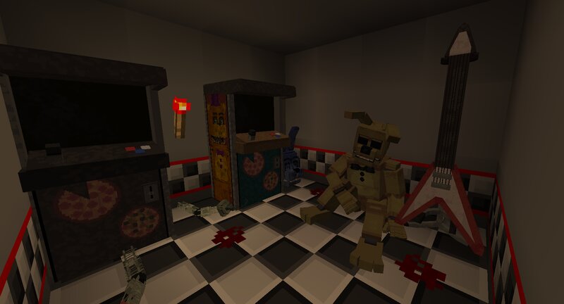 (Release) Fredbear and the Boys (Custom map) Minecraft Map
