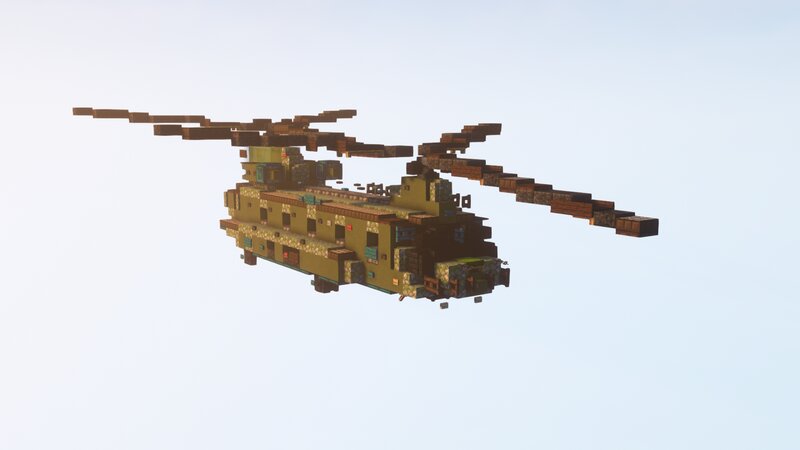 Royal Air Force CH-47 Chinook Minecraft Map