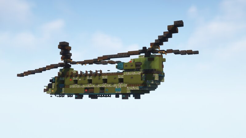 Royal Air Force CH-47 Chinook Minecraft Map