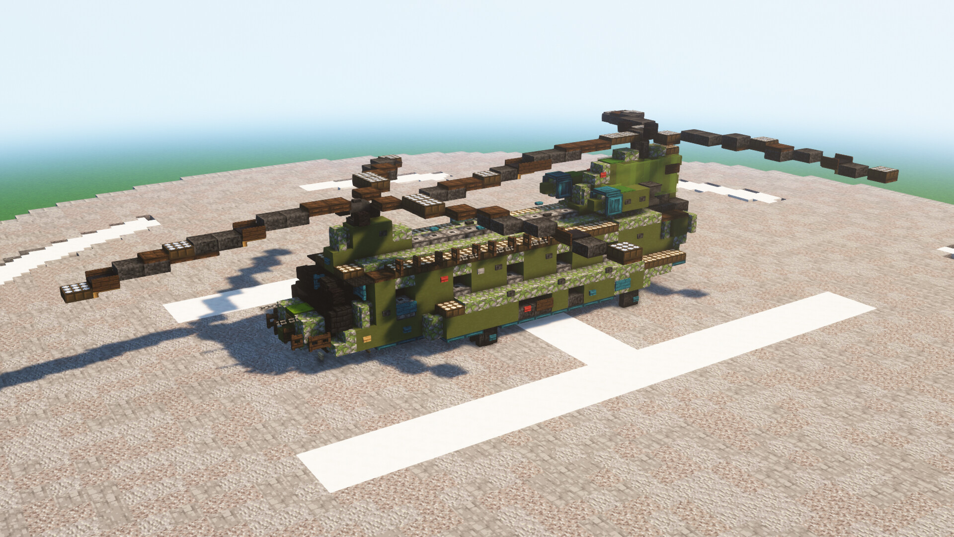 Royal Air Force CH-47 Chinook Minecraft Map