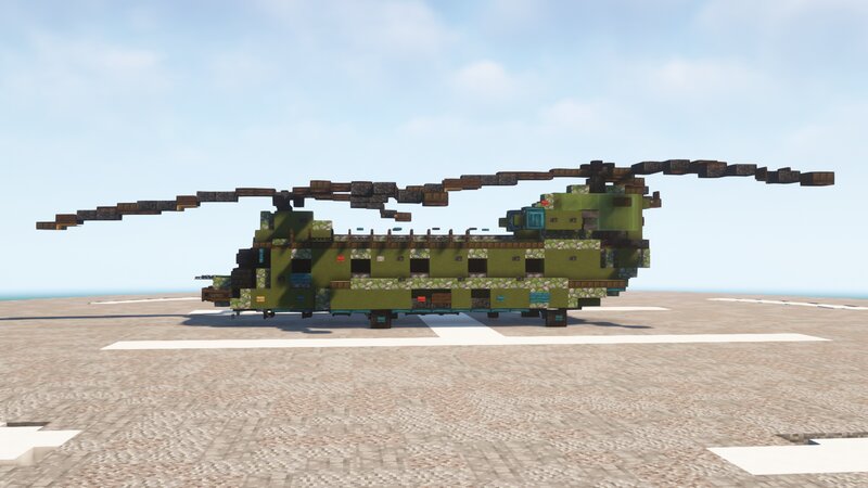 Royal Air Force CH-47 Chinook Minecraft Map