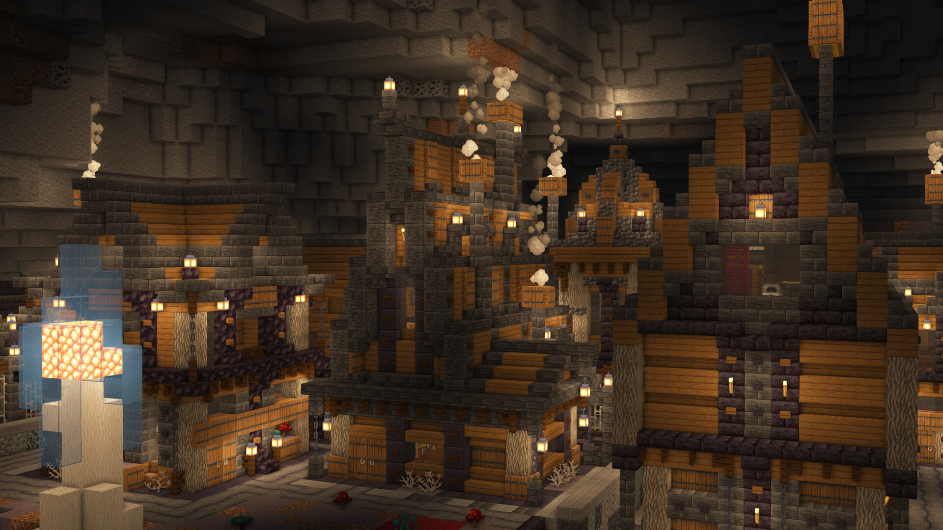 Zemchi: The Underground City (Bedrock Edition) Minecraft Map