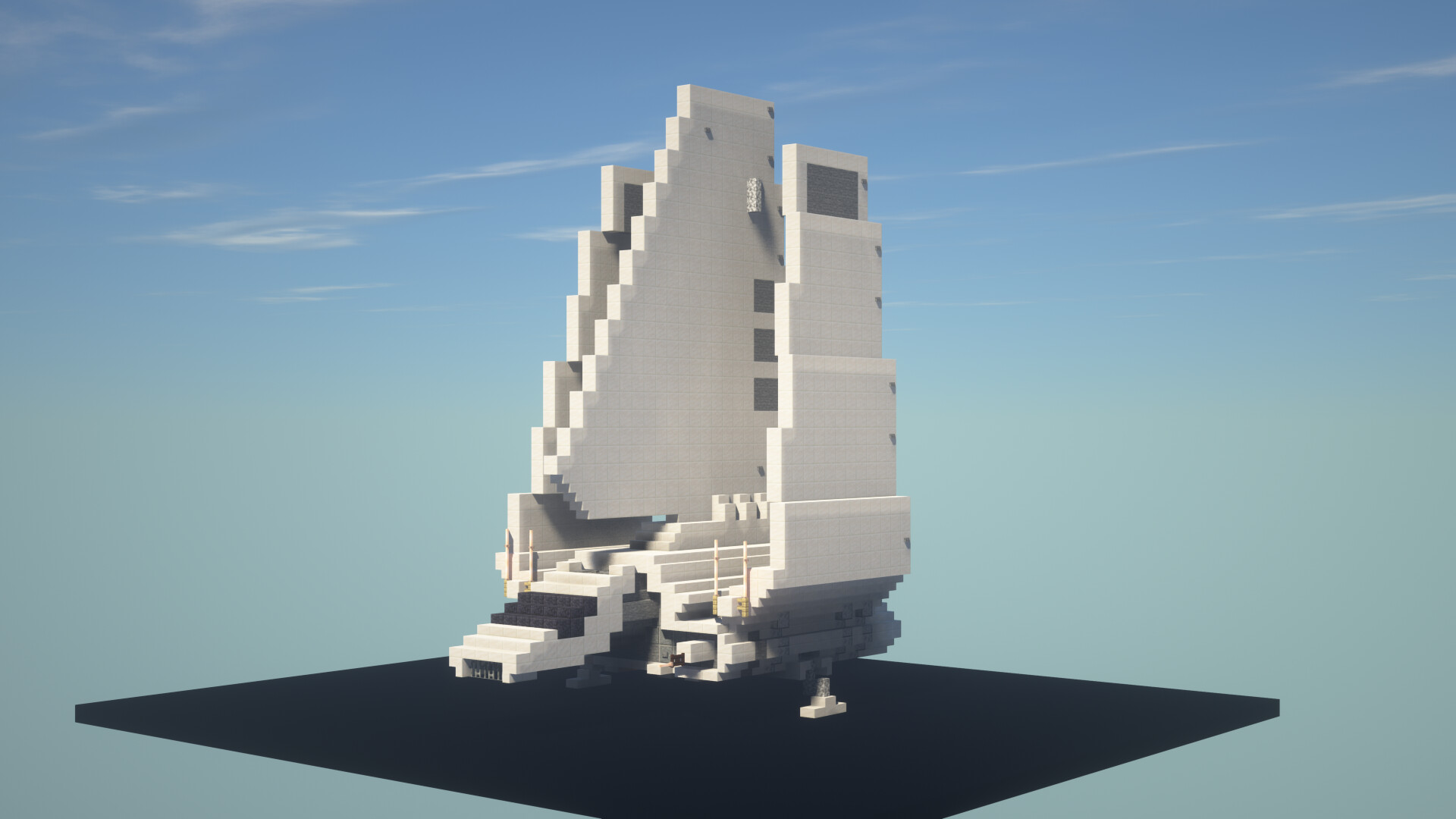 Star Wars: Lambda-Class Imperial Shuttle Minecraft Map