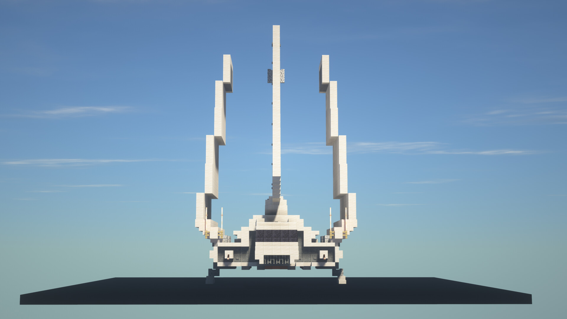 Star Wars: Lambda-Class Imperial Shuttle Minecraft Map